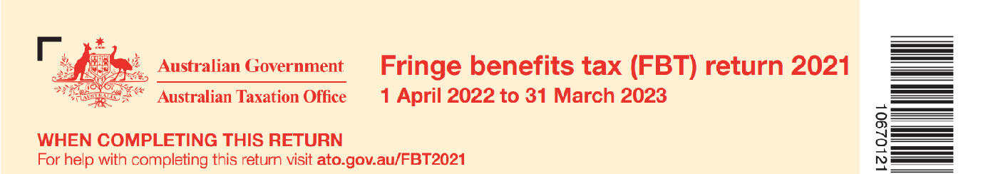 Fringe Benefits Tax Form | TMS Financial