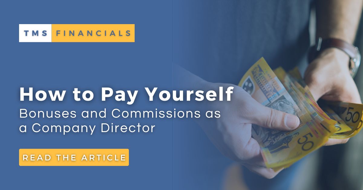 Director Bonuses & Commissions Explained - TMS Financials